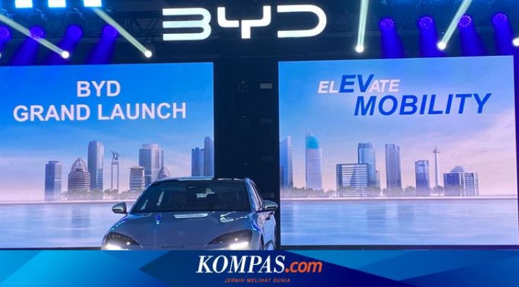 BYD, Mobil Listrik Asal China Resmi Hadir di Indonesia