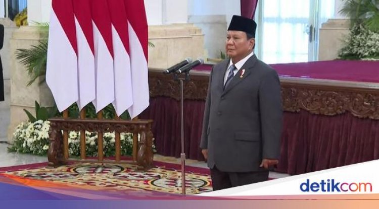 Prabowo Resmi Lantik Basuki Hadimuljono sebagai Kepala Otorita IKN