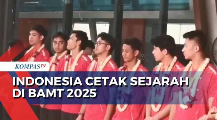 Tim Indonesia Juara BAMTC 2025, Pulang dengan Sejarah Baru
